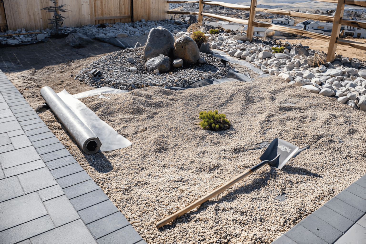 Design Your Backyard With Salt And Pepper Rock & Decorative River Rocks